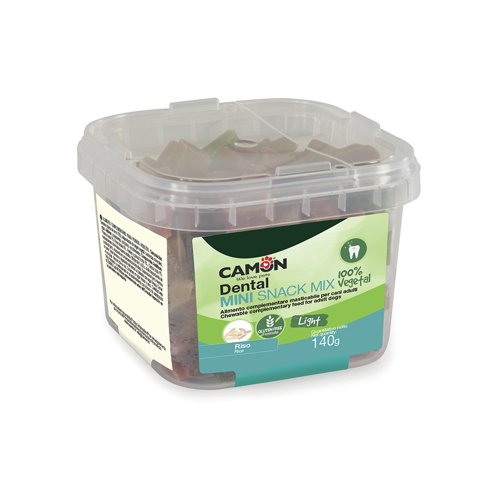 Camon Dental Snack Box with Tooth-Shaped Treats with Rice (140Gm ...