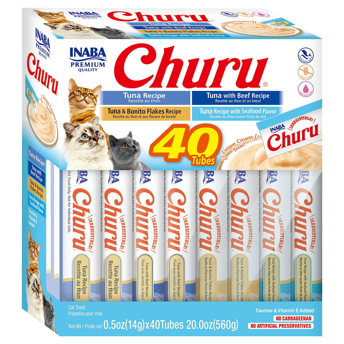 Inaba Churu Tuna Variety 40PCS/PK | Velocity