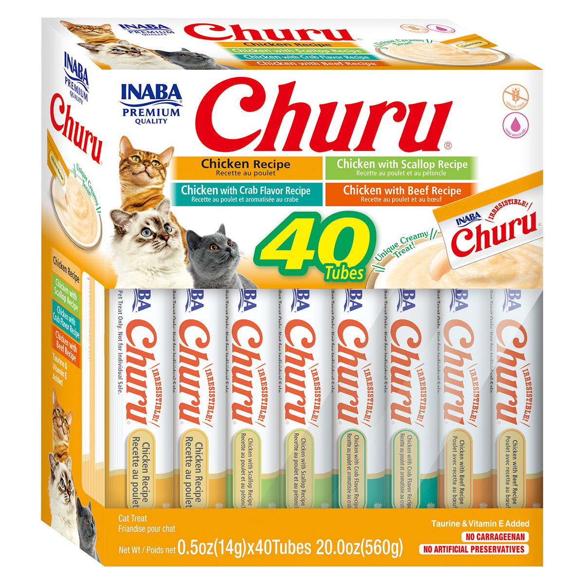Inaba Churu Chicken Variety 40PCS/PK | Velocity