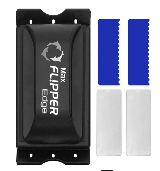 Flipper Flipper Edge 2 in 1 Floating Magnetic Aquarium Algae Cleaner ...