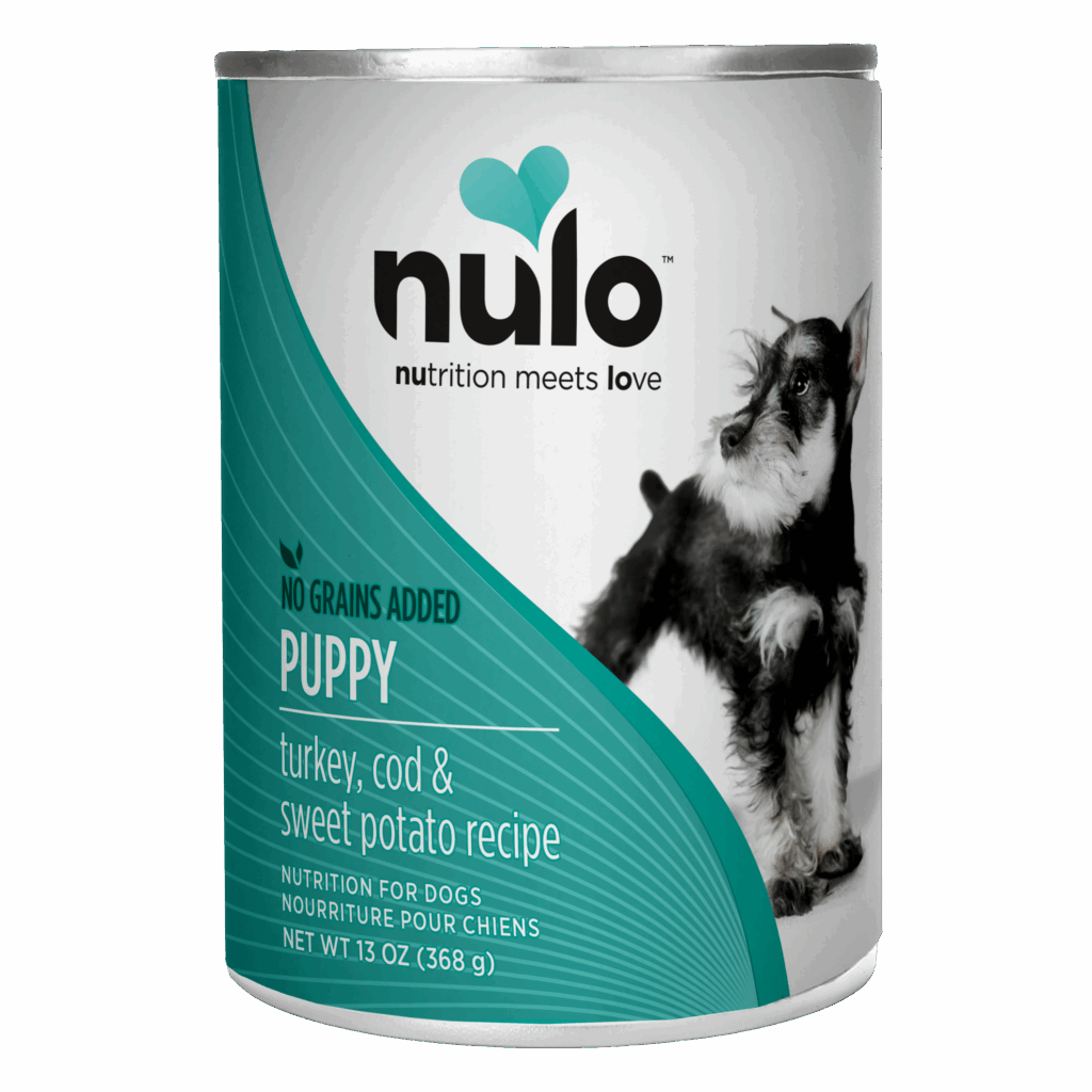 Nulo Puppy Grain-Free Turkey, Cod, & Sweet Potato 13 oz Can ...